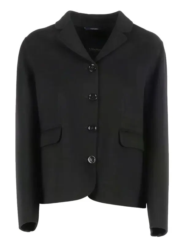 Max Mara Giacca Magia Virgin Wool Jacket - Black