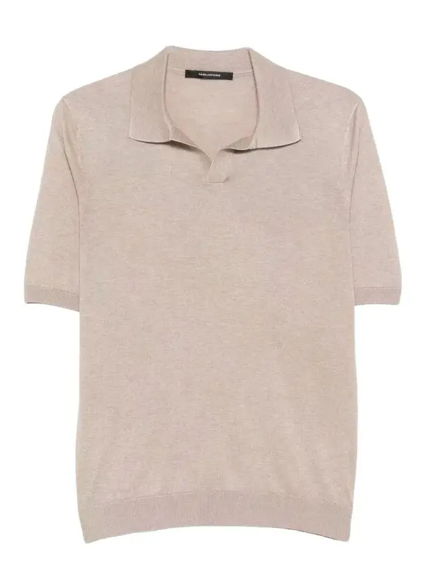 Tagliatore Keith Knitted T-shirt - Neutrals