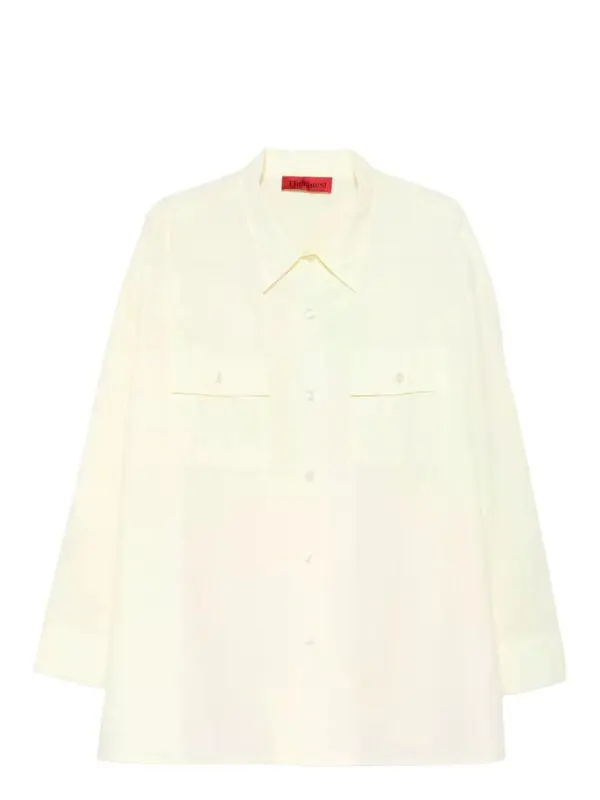 THELATEST Chest-pocket Shirt - Yellow