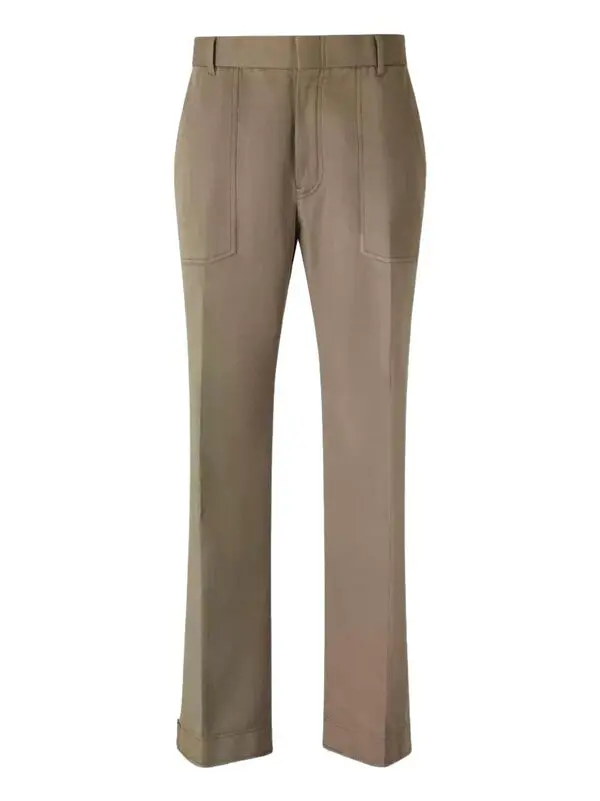Brioni Melbourne Patch Pocket Trousers - Neutrals