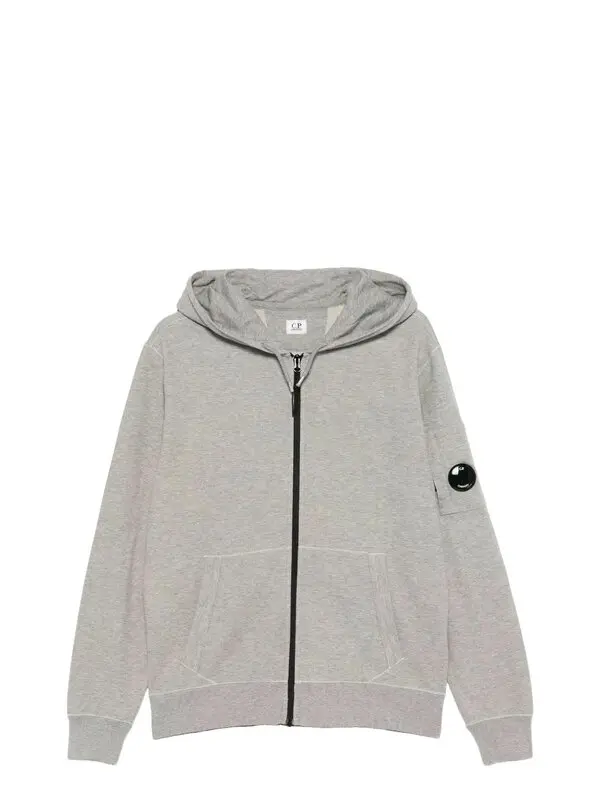 C.P. COMPANY Zip-up Hoodie - Grey