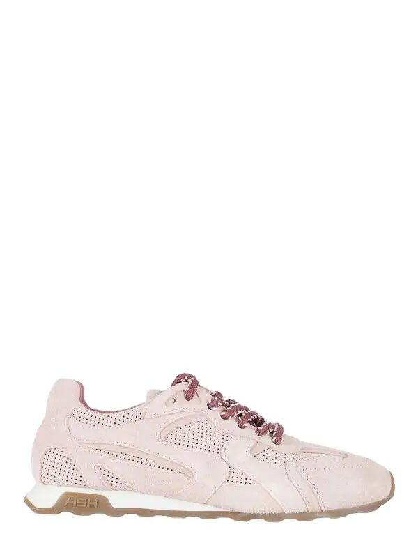 Ash Kasar Perforated Low-top Sneakers - Pink