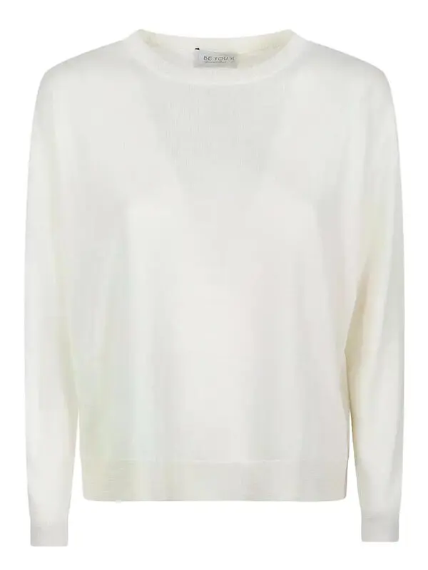 BEYOU Crewneck Jumper - White