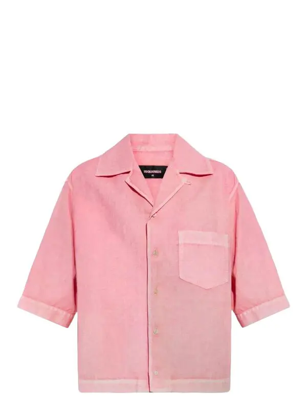 Dsquared2 Pocket Buttoned Shirt - Pink