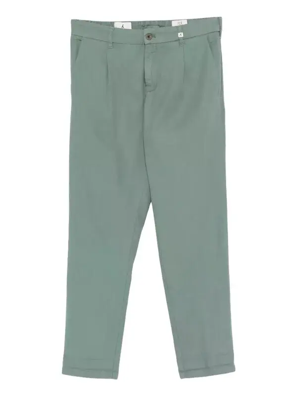 MYTHS Pleated Trousers - Green