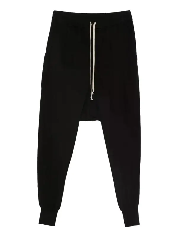 Rick Owens Prisoner Drawstring Trousers - Black