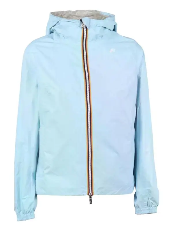 K-WAY Colourblock Hooded Jacket - Blue