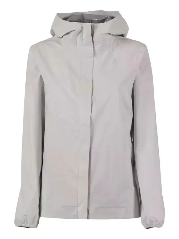 K-WAY Stretch Hooded Jacket - Grey