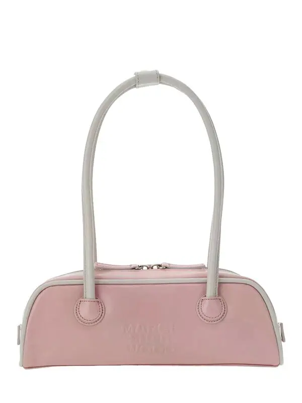 MARGESHERWOOD Mini Piping Embossed Shoulder Bag - Pink