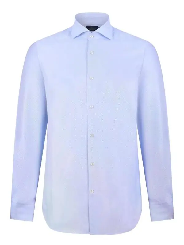 Paul & Shark Buttoned Cotton Shirt - Blue