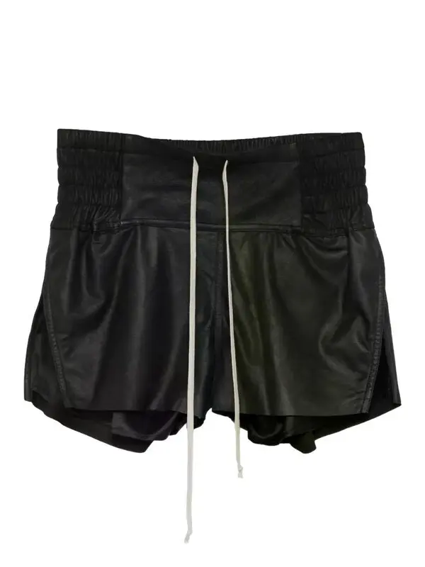 Rick Owens Concordian Drawstring Shorts - Black