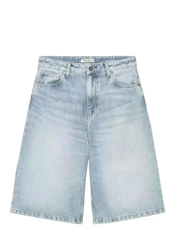 Carhartt Work In Progress Belmont Light Denim Shorts - Blue