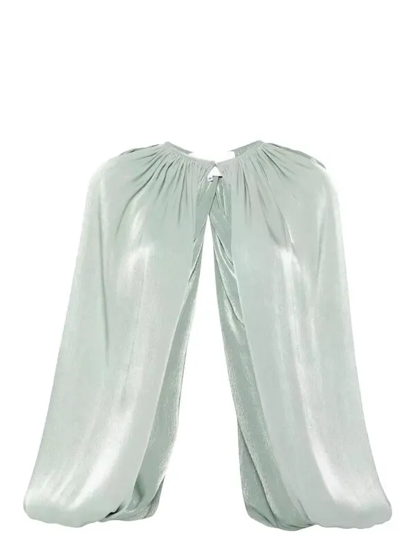 Costarellos Draped Jacket - Green