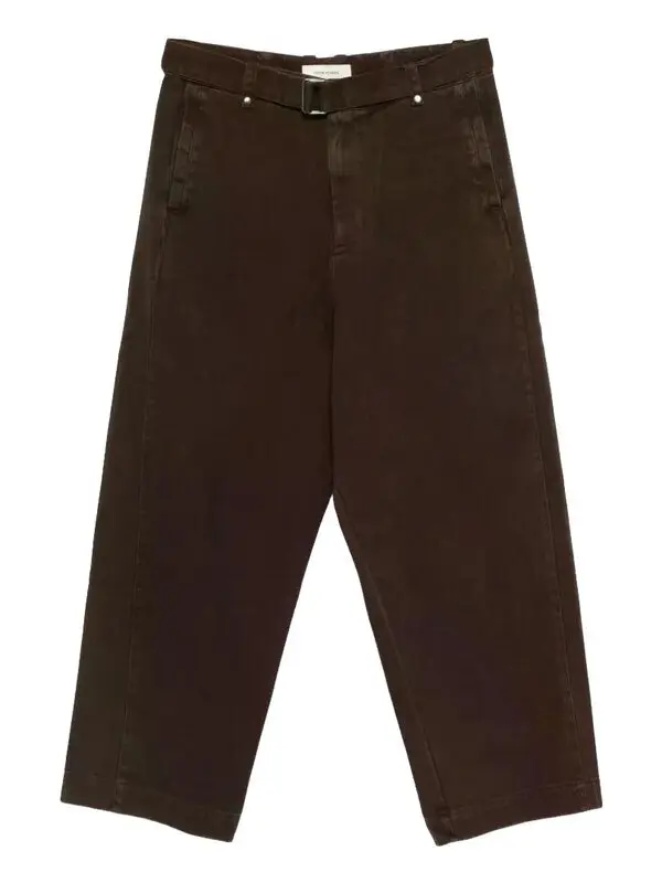 ENTIRE STUDIOS Gully Belt Trousers - Brown