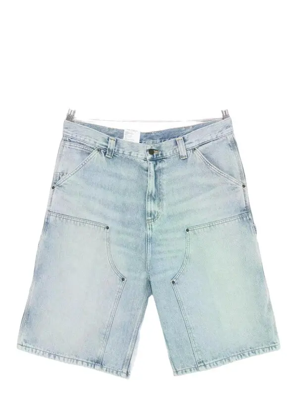 Carhartt Work In Progress Button-fastening Shorts - Blue