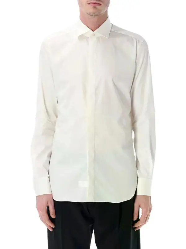 XACUS Tailor Button-up Plain Shirt - Neutrals
