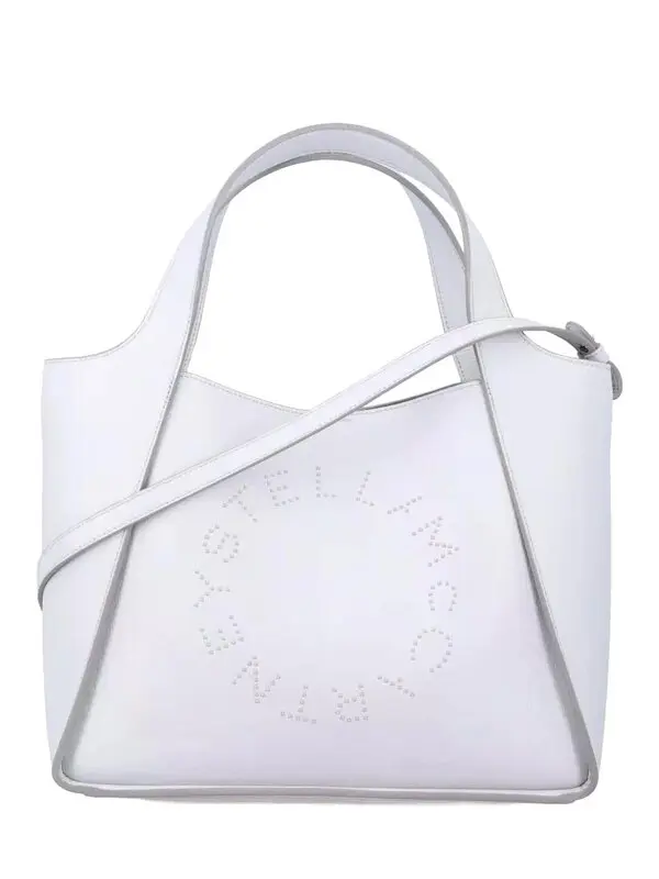 Stella McCartney Logo Tote Bag - White