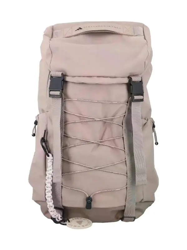 Adidas By Stella McCartney Logo-detail Hiking Backpack - Neutrals