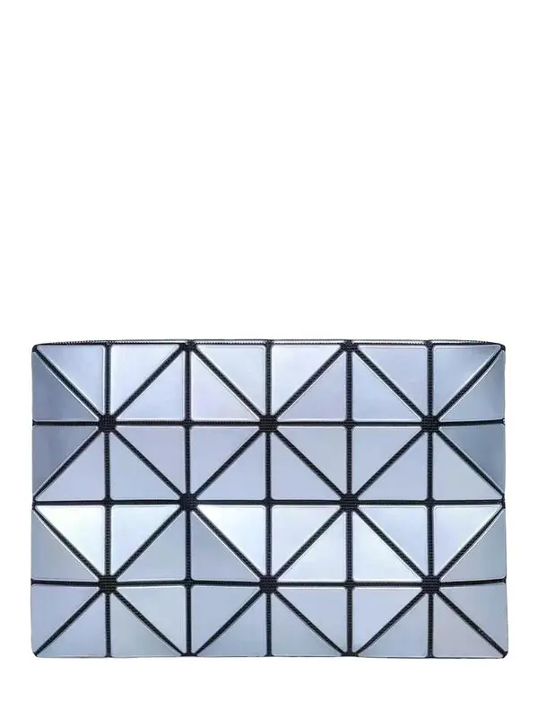 Issey Miyake Geometric Clutch Bag - Silver