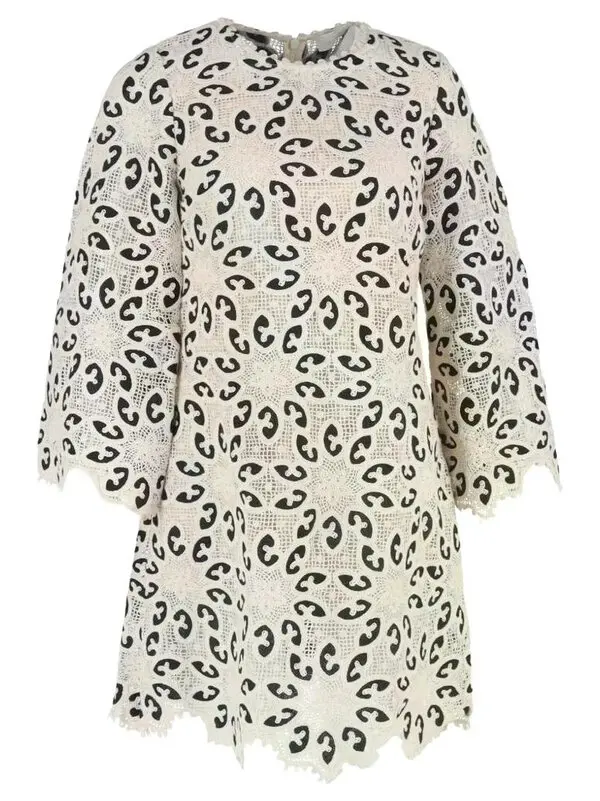 Zimmermann Ottie Lace Mini Dress - White