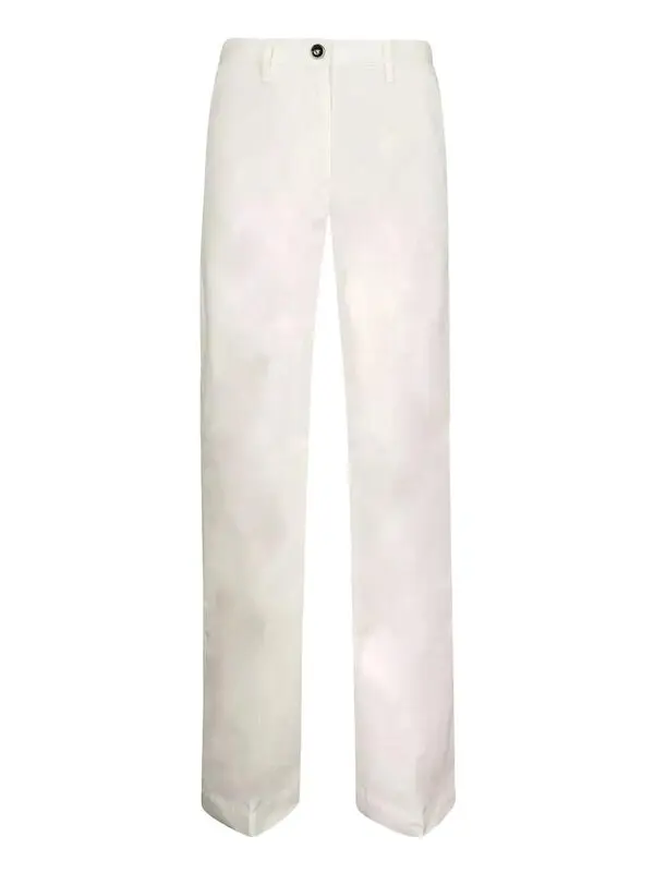 NINE:INTHE:MORNING Logo Detail Trousers - Neutrals