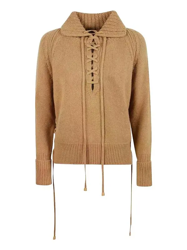 Ermanno Scervino V-neck Cashmere Sweater - Neutrals