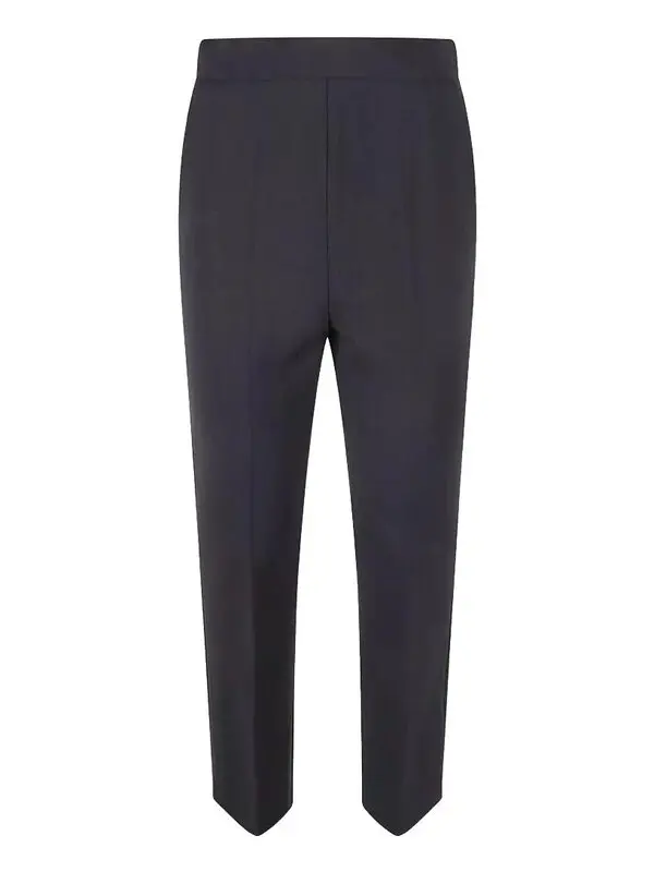 Max Mara Virgin Wool Trousers - Grey