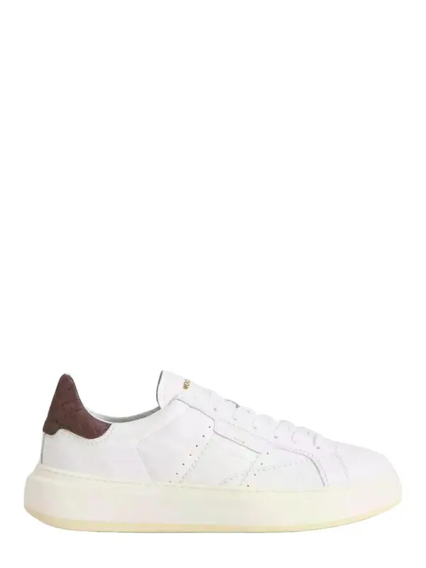 Woolrich Arrow Leather Sneakers - White