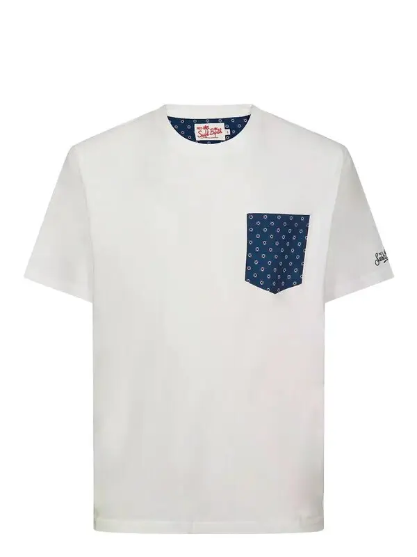 MC2 SAINT BARTH Pocket T-shirt - White