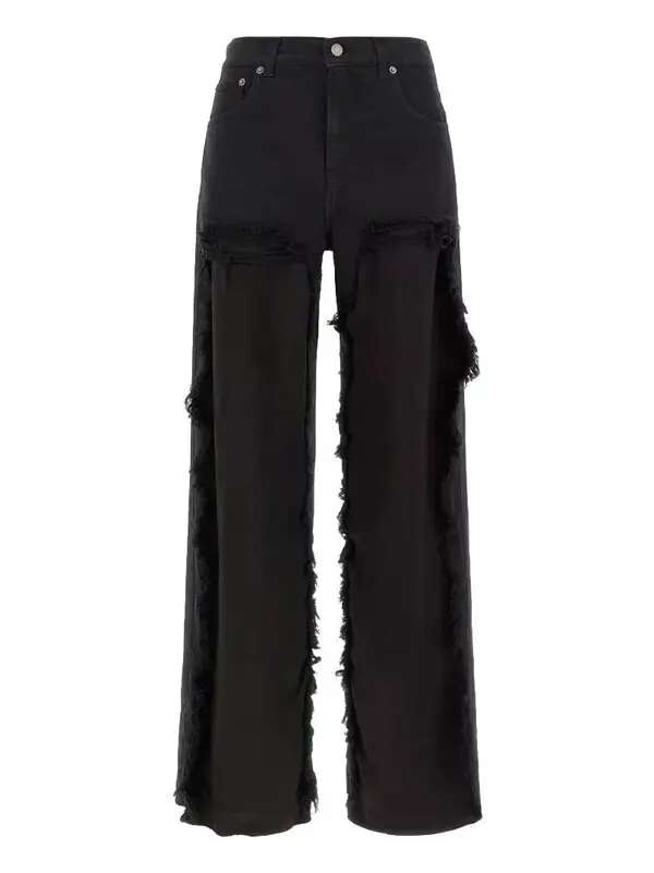 HAIKURE Bonnie Wide-leg Jeans - Black