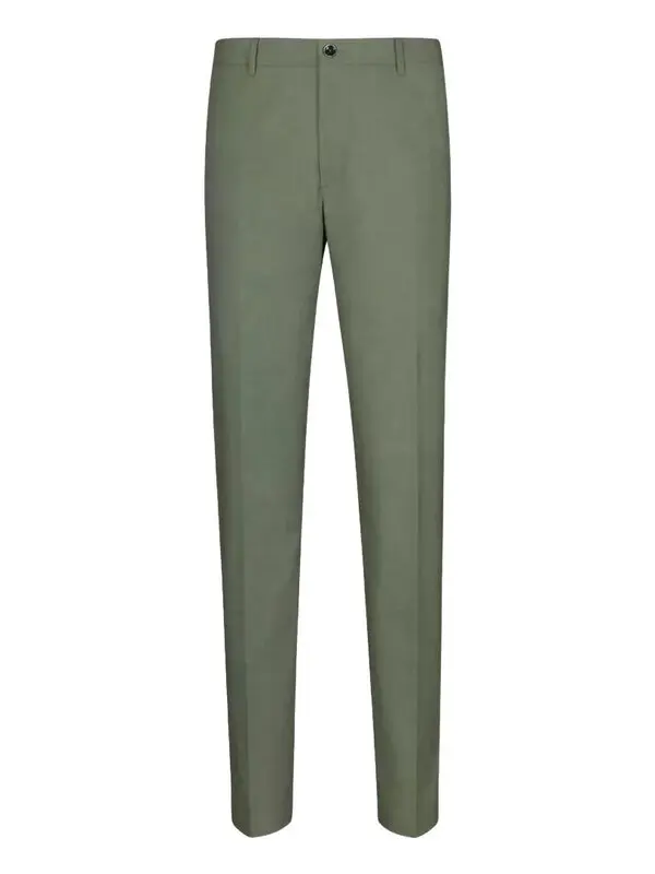 NINE:INTHE:MORNING Pressed-crease Trousers - Green