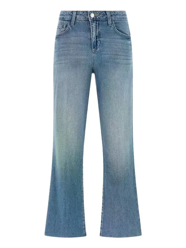 L'Agence Wanda Flared Leg Jeans - Blue