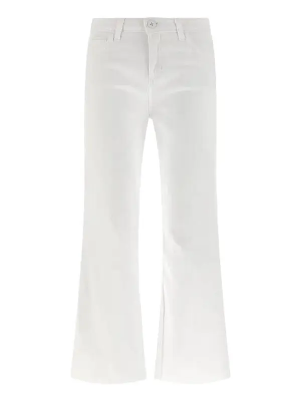 L'Agence Wanda Flared Jeans - White
