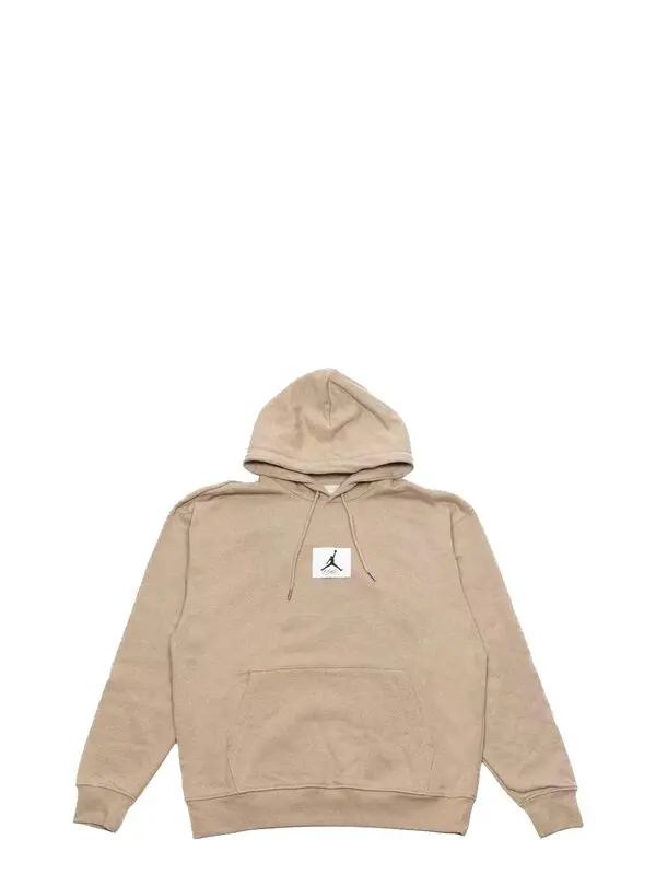 JORDAN Logo-patch Hoodie - Neutrals