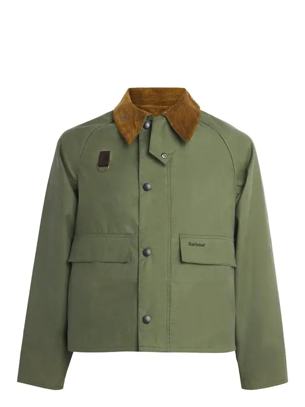 Barbour Waxed Spey Jacket - Green