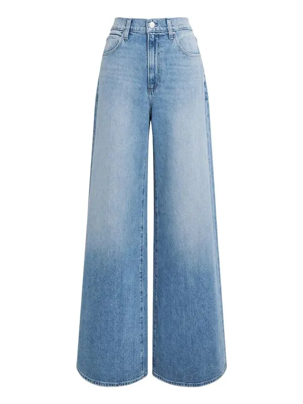Paige Cameron Wide-leg Jeans - Blue