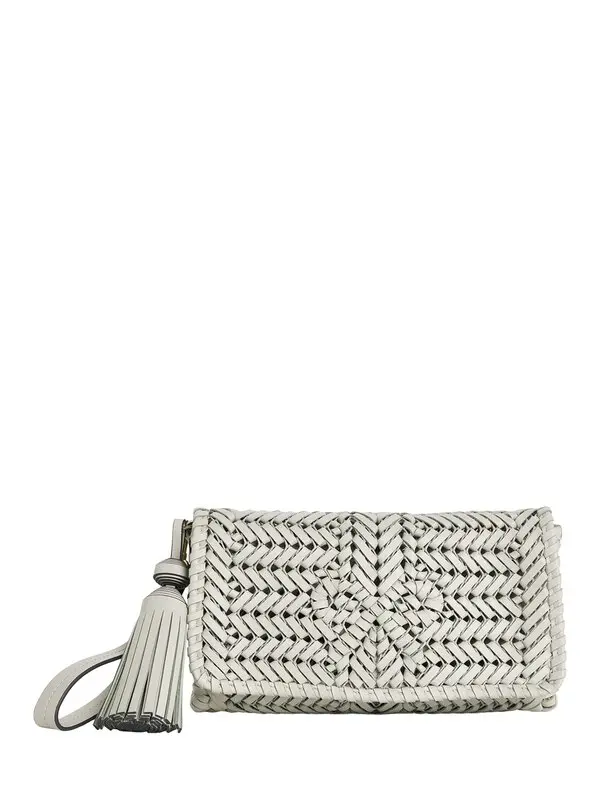 ANYA HINDMARCH Neeson Leather Cross-body Bag - Blue