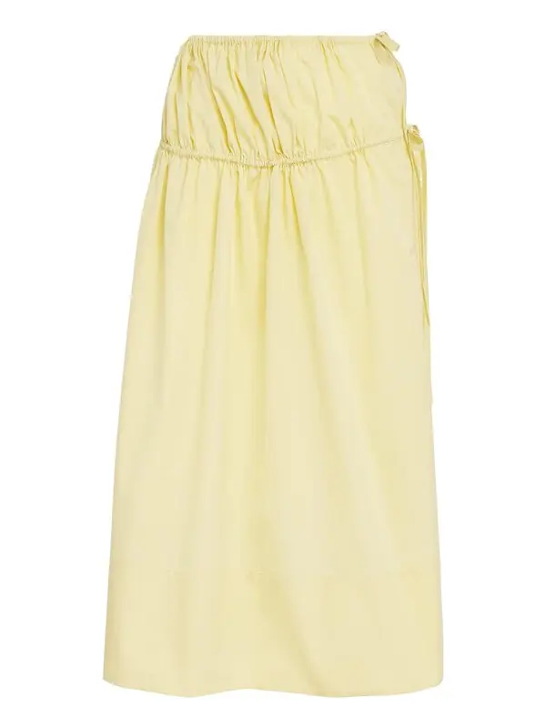 LIBEROWE Eve Midi Skirt - Yellow