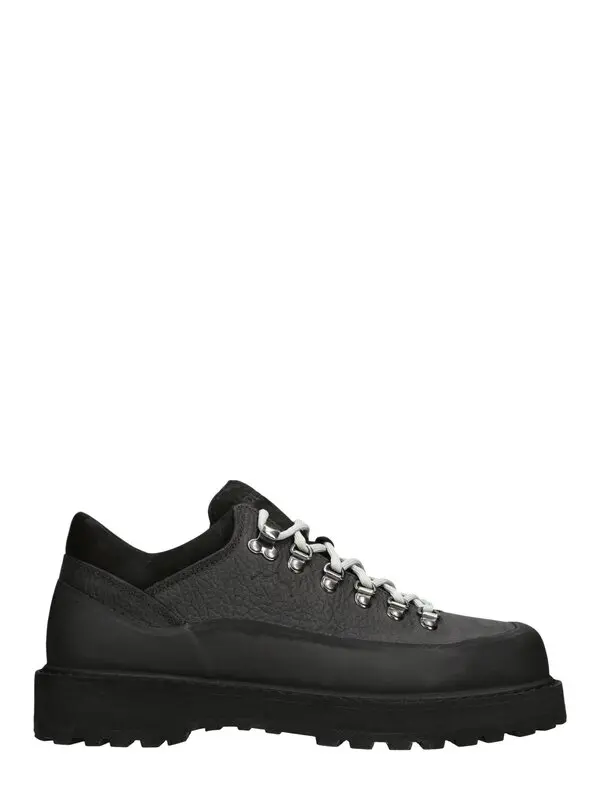 Diemme Leather Cornaro Low-top Boots - Black