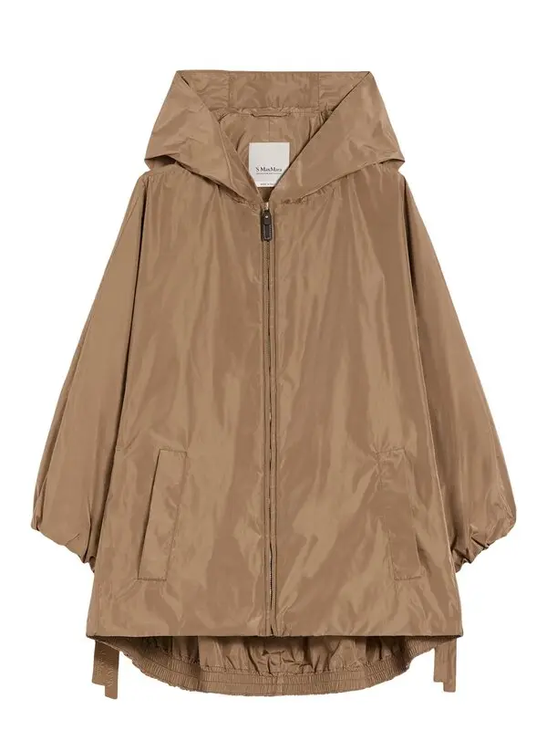 Max Mara Hooded Raincoat - Beige