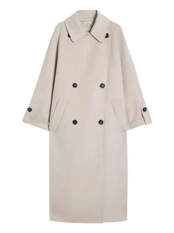 Max Mara Virgin Wool Coat - Beige