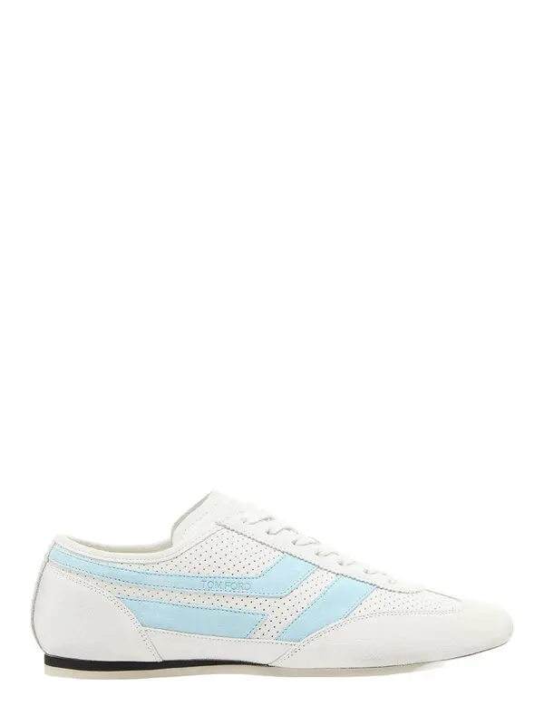 TOM FORD Suede Low-top Sneakers - White