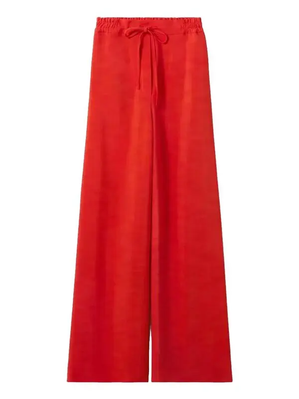 Claudie Pierlot Drawstring Wide-leg Trousers - Red