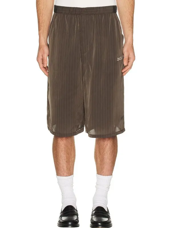 Undercover Lightweight Ripstop Shorts - Brown