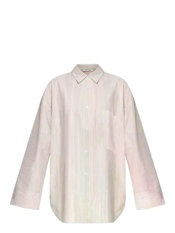 BY MALENE BIRGER Derris Striped Shirt - Neutrals