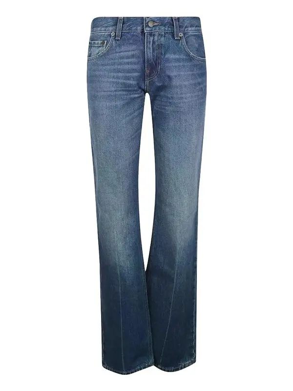 HAIKURE Carly Patch Pocket Jeans - Blue
