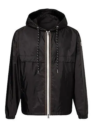 Moncler Hooded Shell Jacket - Black