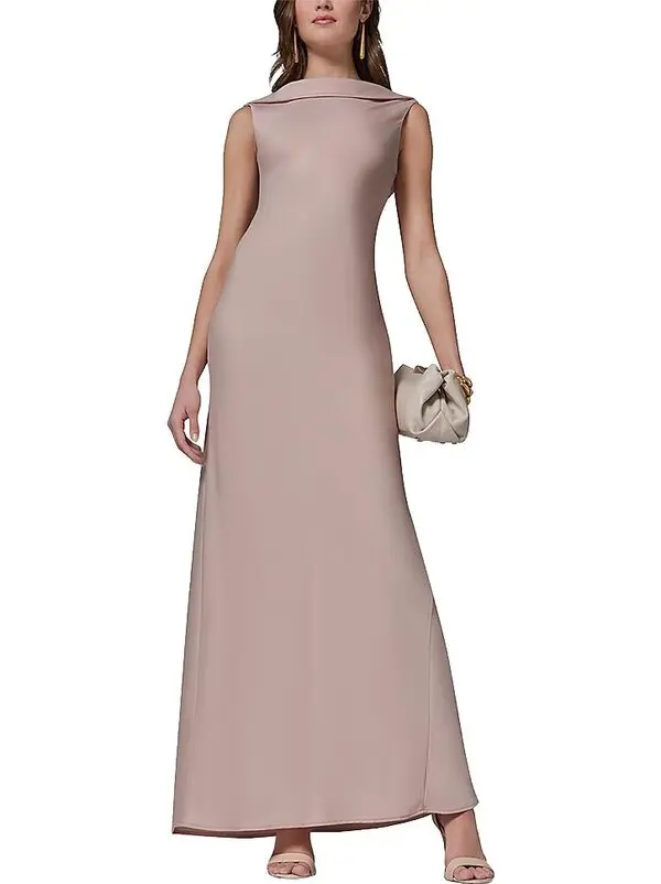 Donna Karan New York Sleeveless Maxi Dress - Snow Petal