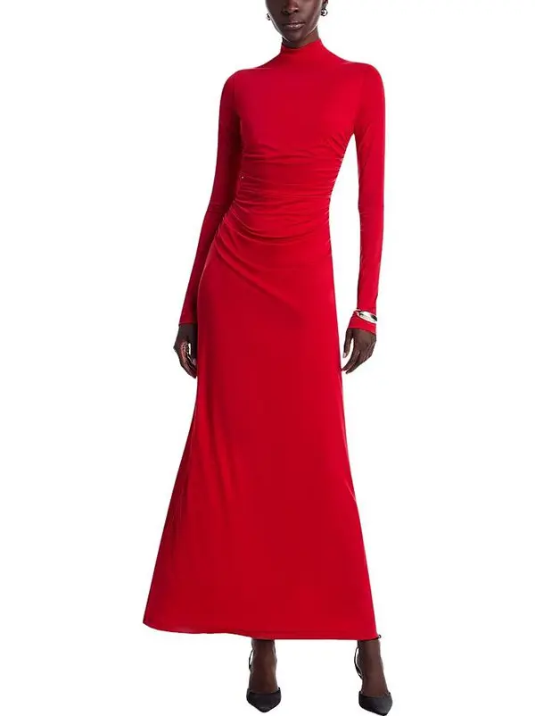Altuzarra Jazmina Long Sleeve Maxi Dress - Grenadine