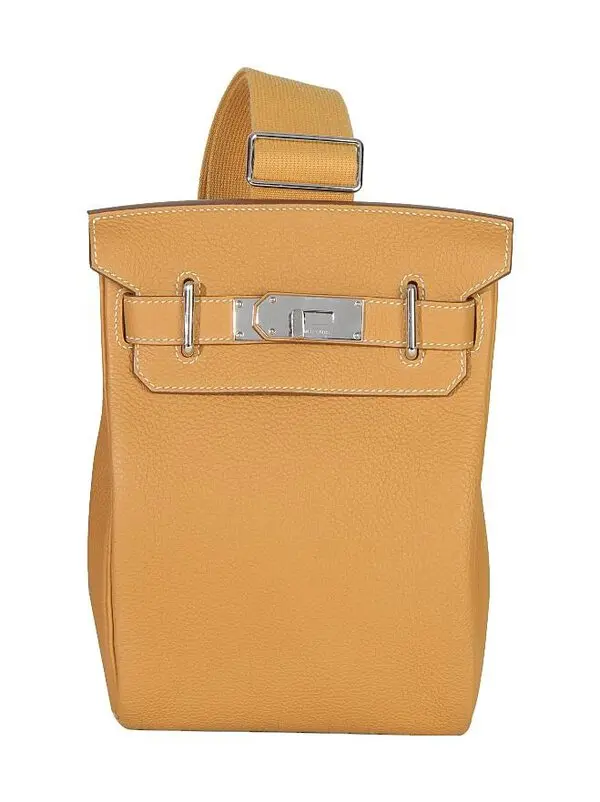 Hermès Hac A Dos Pm Leather Handbag - Brown